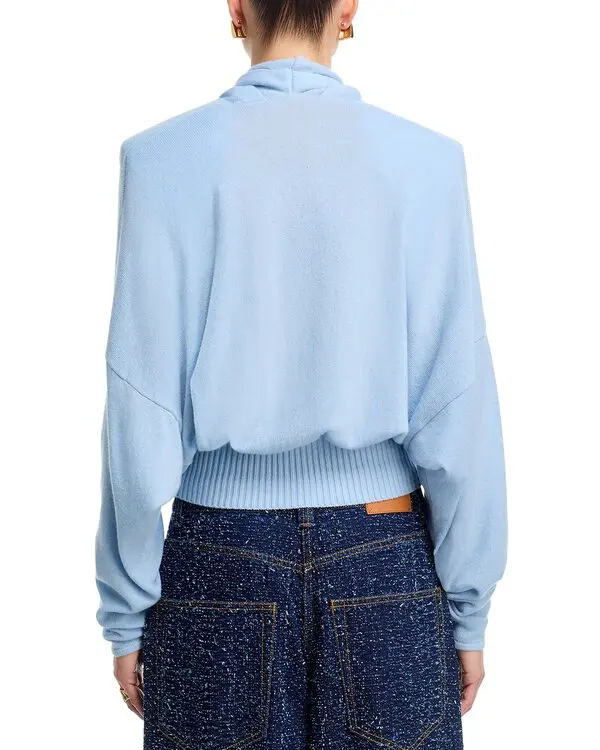 Ronny Kobo Solange Wool & Cashmere V-neck Sweater