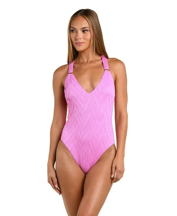 SUNSHINE 79 Ethereal Echo V-plunge One-piece