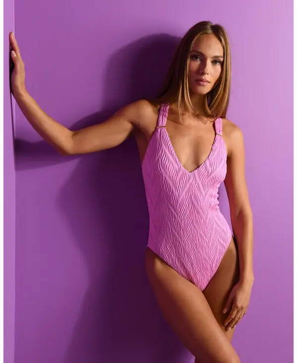 SUNSHINE 79 Ethereal Echo V-plunge One-piece