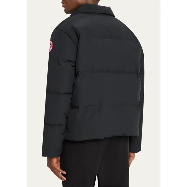 Canada Goose Bayview Water-repellent Down Parka Jacket - Black