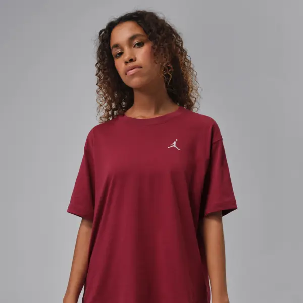 JORDAN Essentials Relaxed Fit Top - Red