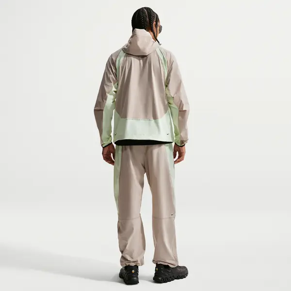 Nike Tech Dri-fit Woven Full-zip Color-block Windrunner Jacket