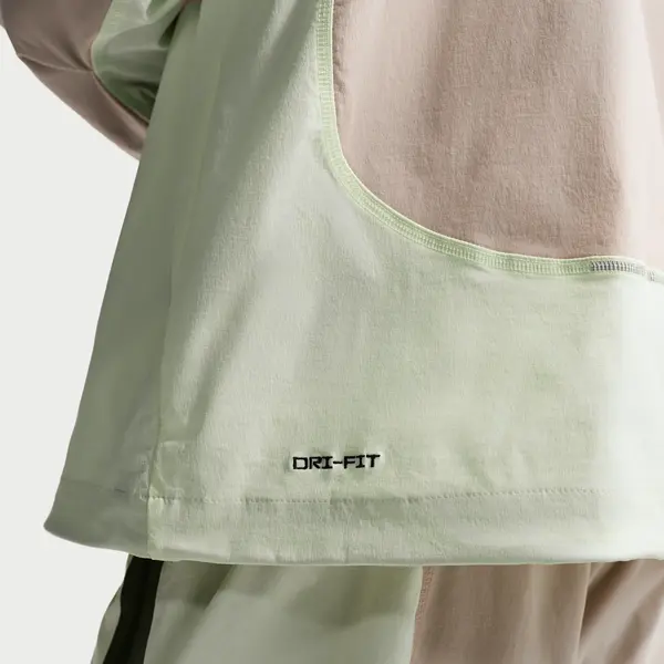 Nike Tech Dri-fit Woven Full-zip Color-block Windrunner Jacket