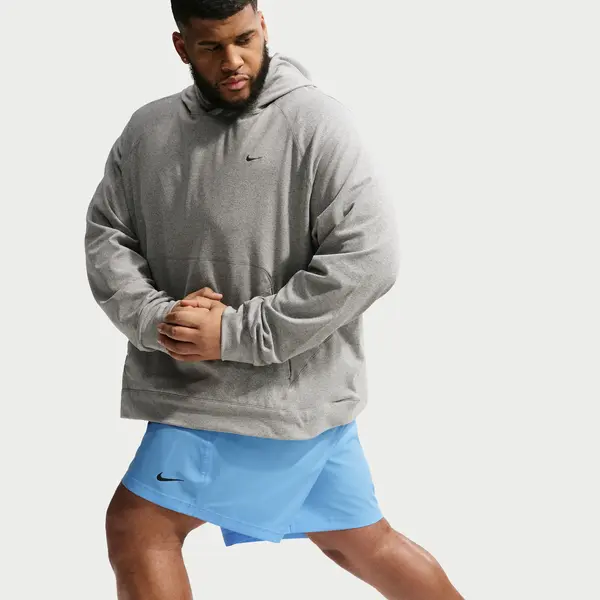 Nike Dri-fit Uv Protection Pullover Performance Hoodie - Grey