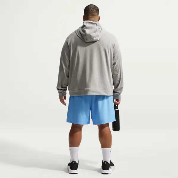 Nike Dri-fit Uv Protection Pullover Performance Hoodie - Grey
