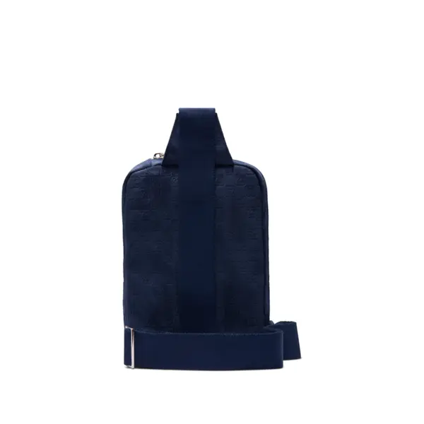JORDAN Suede Monogram Sling Bag - Blue