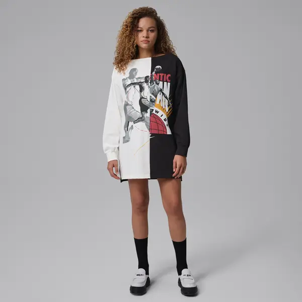 JORDAN Flight Graphic T-shirt Dress