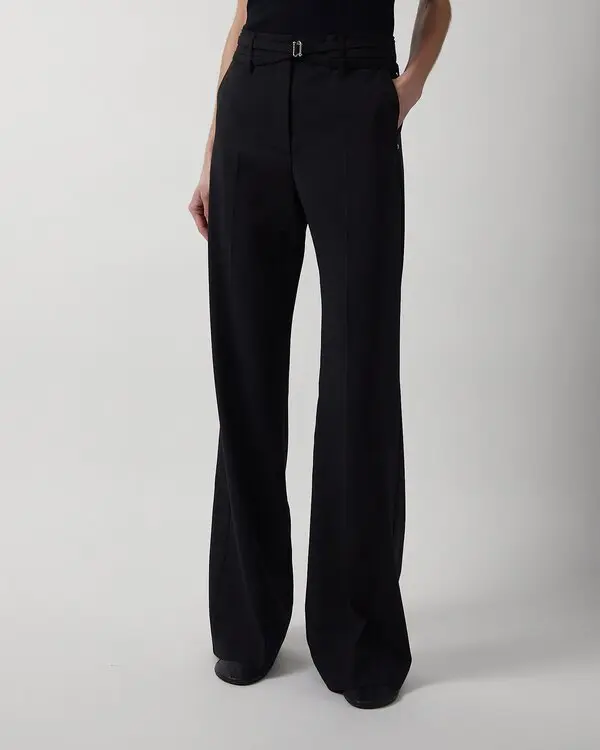 Sportmax Flared Wool Trousers