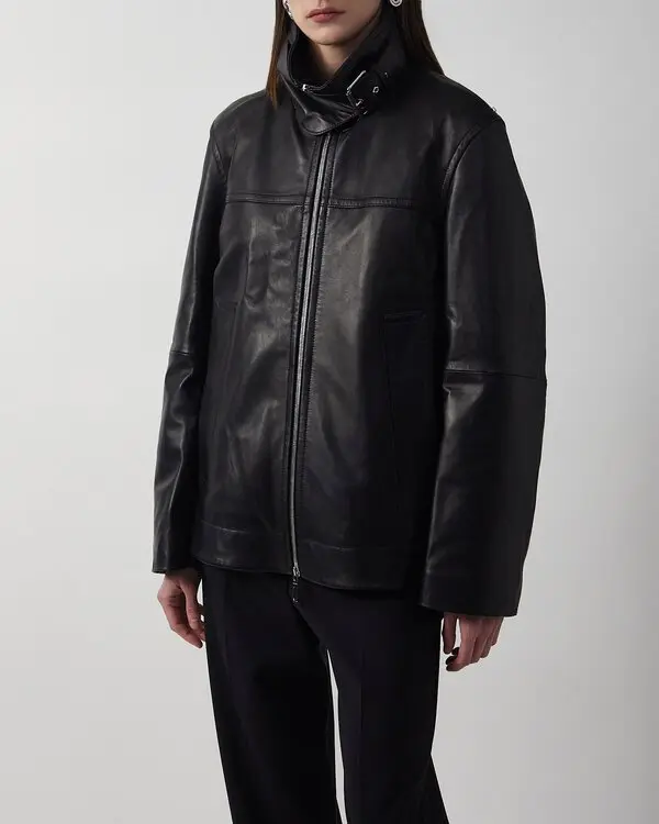 Sportmax Leather Jacket