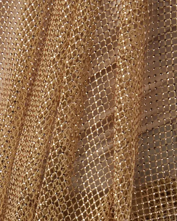 Sportmax Mesh Sleeveless Top - Camel