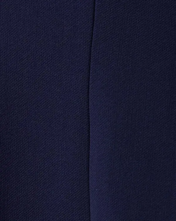 Sportmax Spxtefrite" Mini Dress With High Neckline And Zip Closure - Midnight