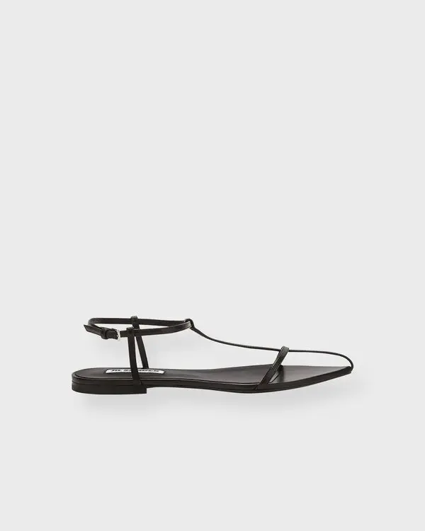 JIL SANDER Leather Strappy Sandals