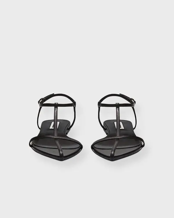 JIL SANDER Leather Strappy Sandals