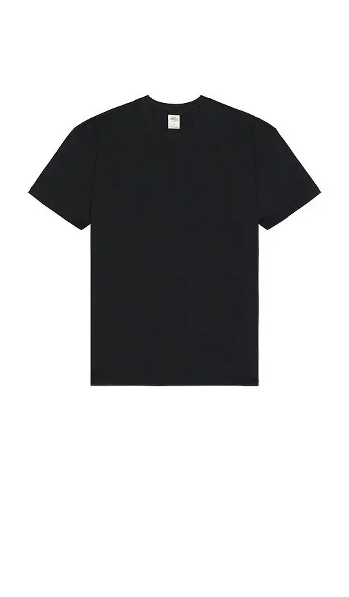 SKIMS Heavyweight Cotton T-shirt In Black
