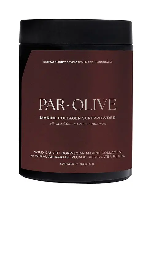 PAR OLIVE Pearl Marine Collagen Superpowder - Maple & Cinnamon