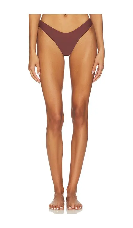 Mikoh Tropezina High Leg Bikini Bottom - Anemone