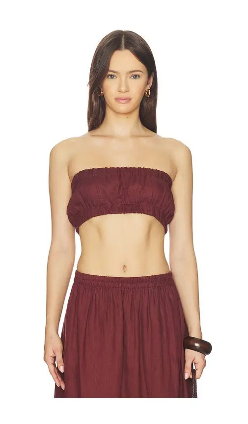 Mikoh Marlion Strapless Top