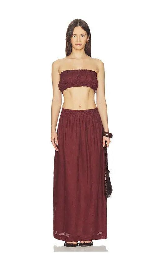 Mikoh Marlion Strapless Top