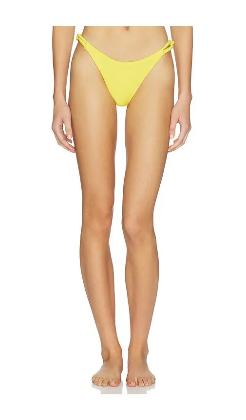 NAU BIKINIS Link Strap Bikini Bottom - Sun