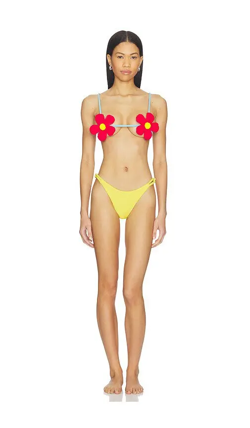 NAU BIKINIS Link Strap Bikini Bottom