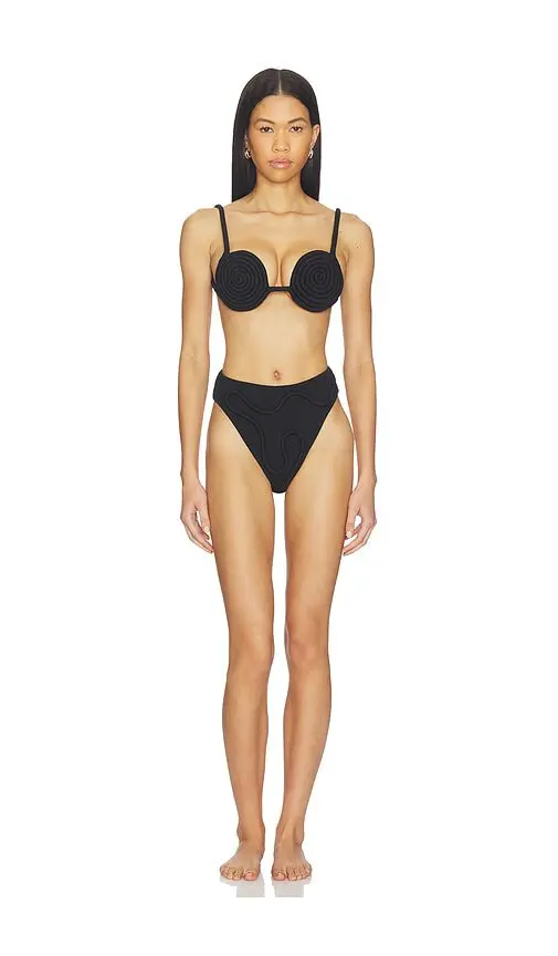 NAU BIKINIS Swirl Bikini Bottom