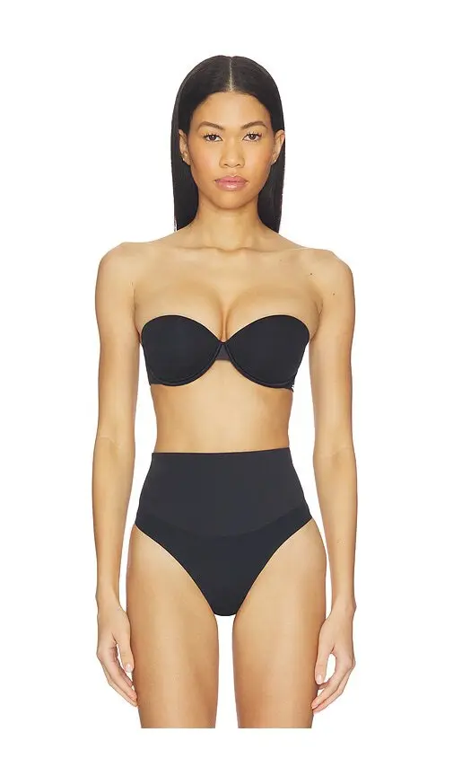 FLEUR DU MAL Stretch Micro Multi-way Bra - Black