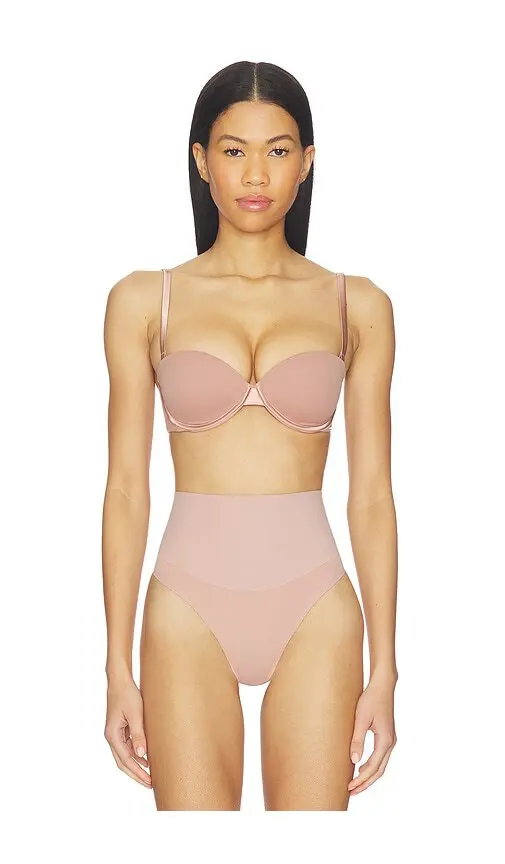 Fleur Du Mal Le Stretch Micro Multi-way Bra - Tan