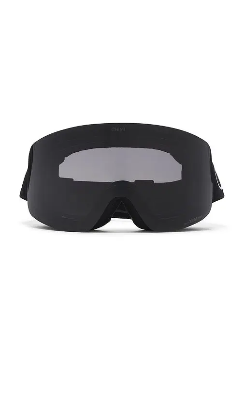 Chimi Ski 01 Sella Ski Goggles - Coal Black & Black
