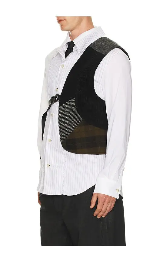 Andersson Bell Patchwork One Arm Vest