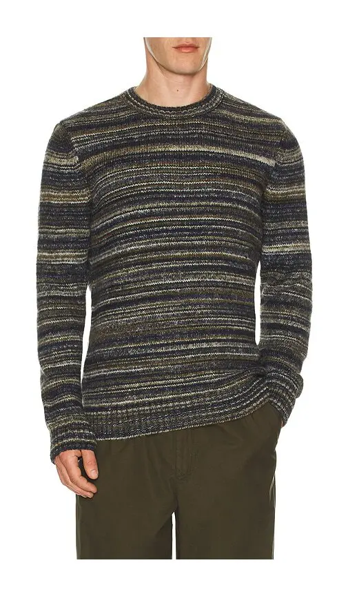 Barbour Pateley Crew Neck Sweater - Inky Marl