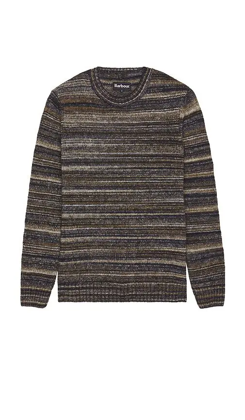 Barbour Pateley Crew Neck Sweater - Inky Marl