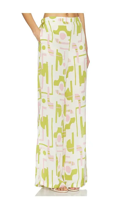 ADRIANA DEGREAS Balearic Wide Leg Pants