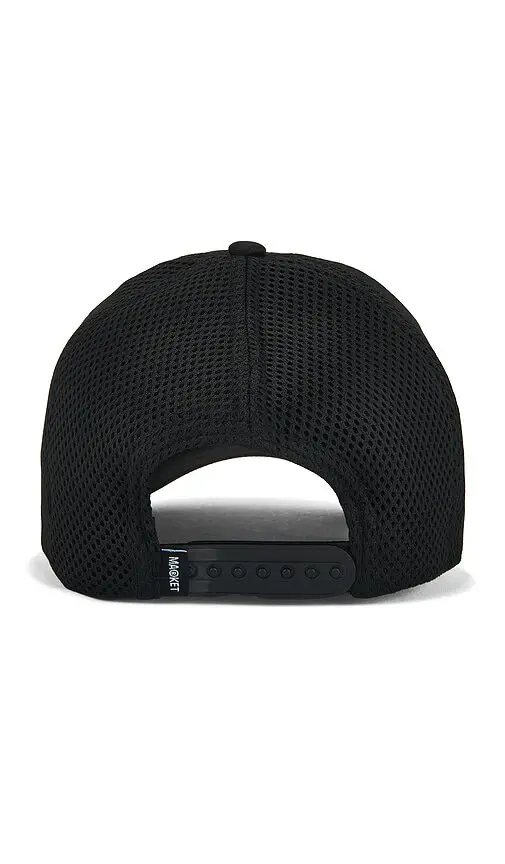 MARKET Garage Trucker Hat - Pirate Black