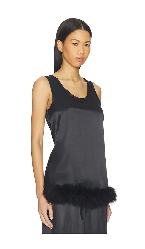 Sleeper Bisou Bisou Top With Feathers