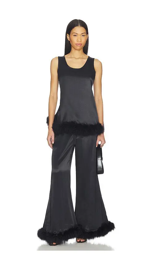 Sleeper Bisou Bisou Top With Feathers