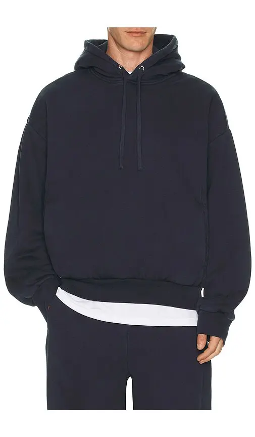 SKIMS Heavy Fleece Hoodie - Navy