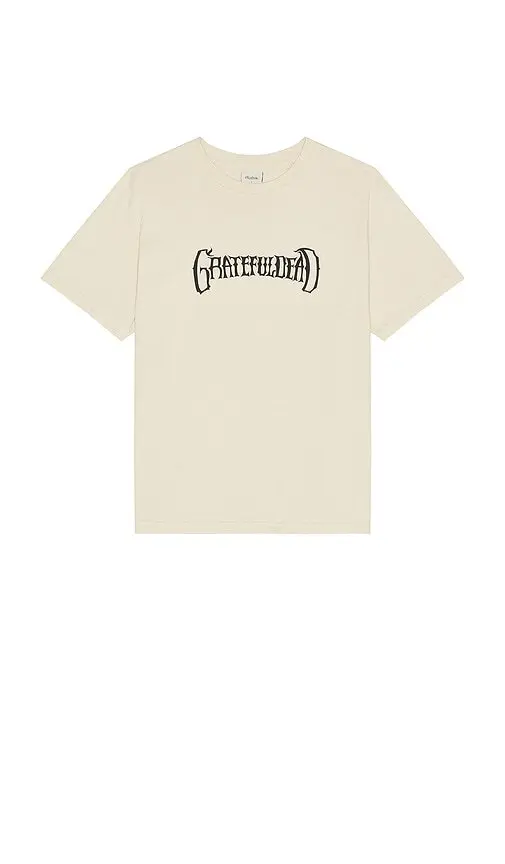MALBON X Grateful Dead Bermuda Tee In Cream