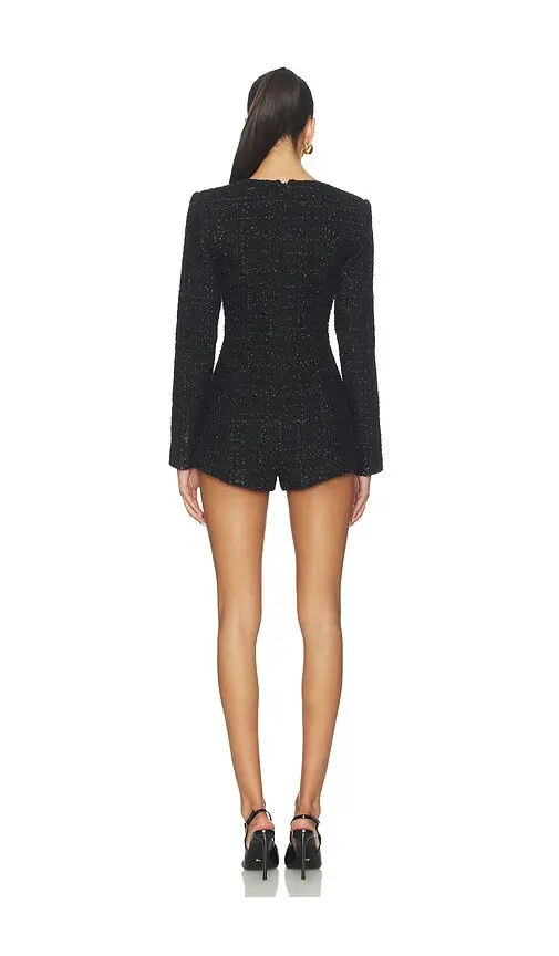 Majorelle Selene Tweed Romper