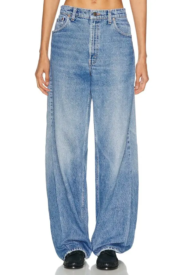 ALIGRACE 90's Trouser Wide Leg Jeans