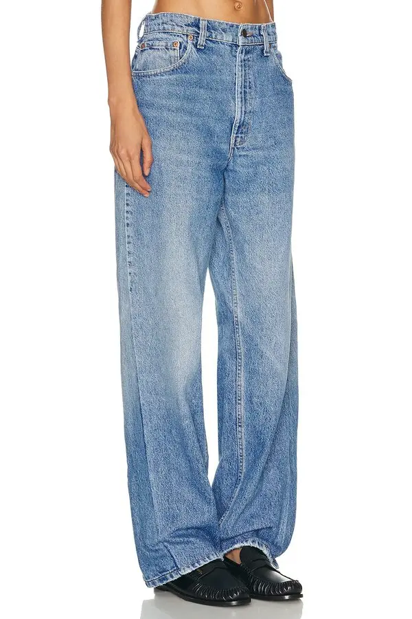 ALIGRACE 90's Trouser Wide Leg Jeans