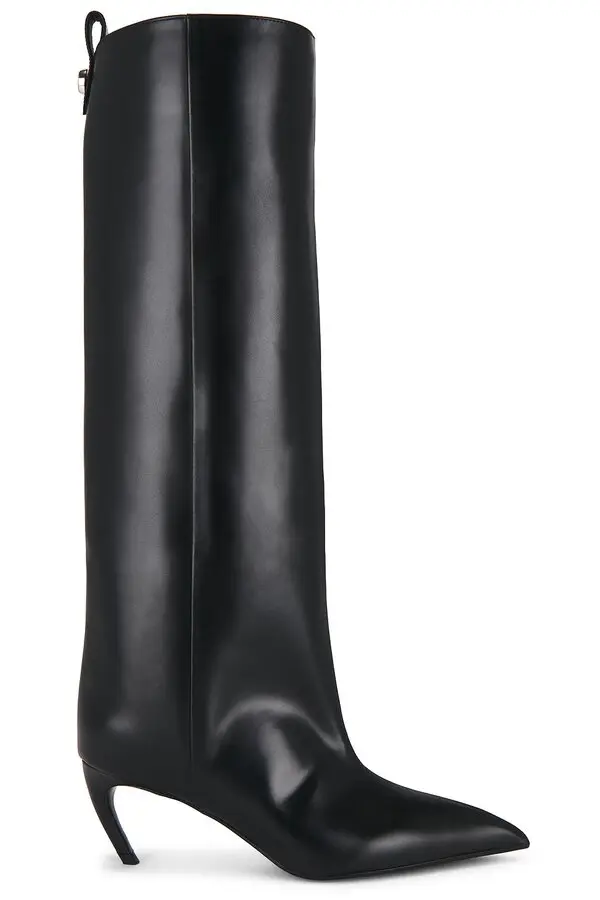 Attico Lea 65mm Boots - Black