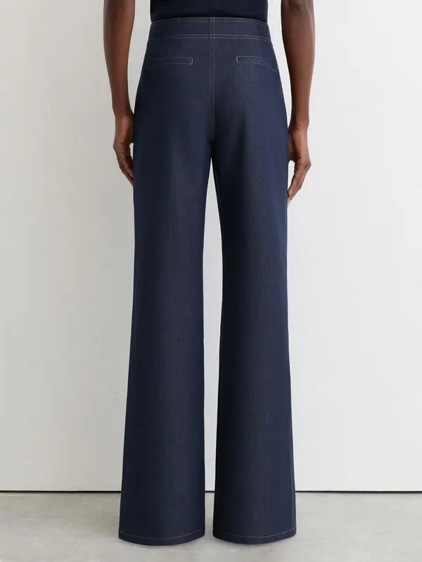REISS Edie Flared-leg Trousers