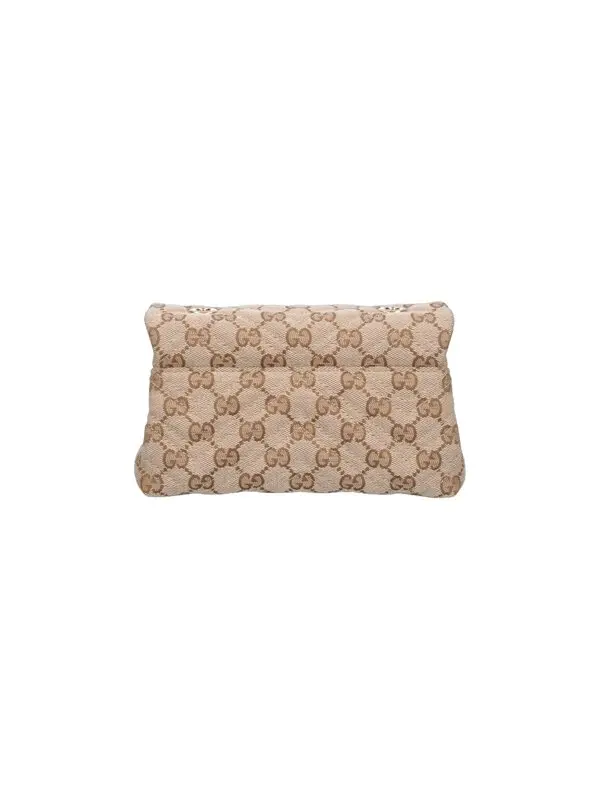 Gucci Mini Shoulder Bag "gg Marmont - Beige