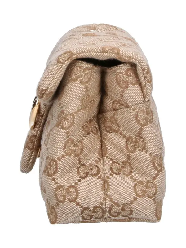 Gucci Mini Shoulder Bag "gg Marmont - Beige