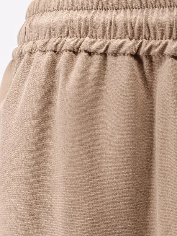 Max Mara Silk Wide Leg Trousers