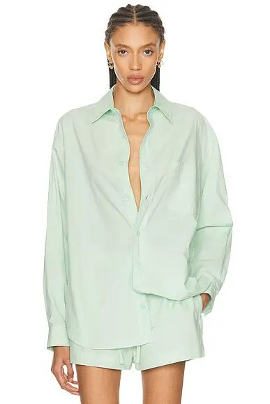 Matteau Relaxed Button-down Top