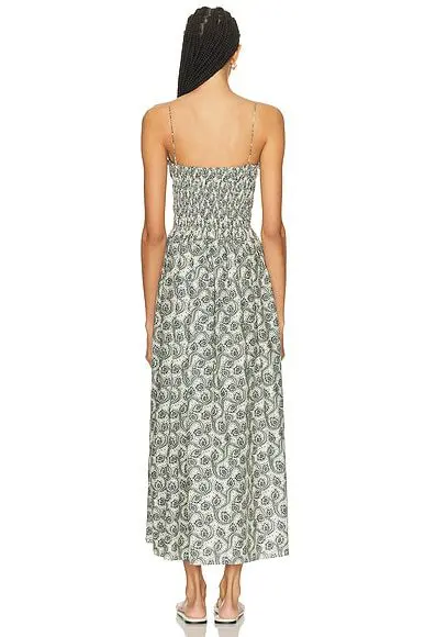 Matteau Shirred Bodice Dress