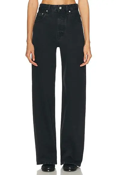 Jacquemus Le De-nimes Large Jeans - Black
