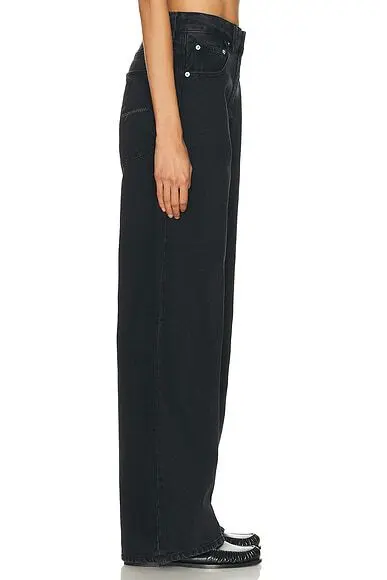 Jacquemus Le De-nimes Large Jeans - Black