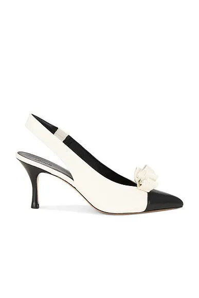 Chloé Alba Slingback Heel - Eggshell